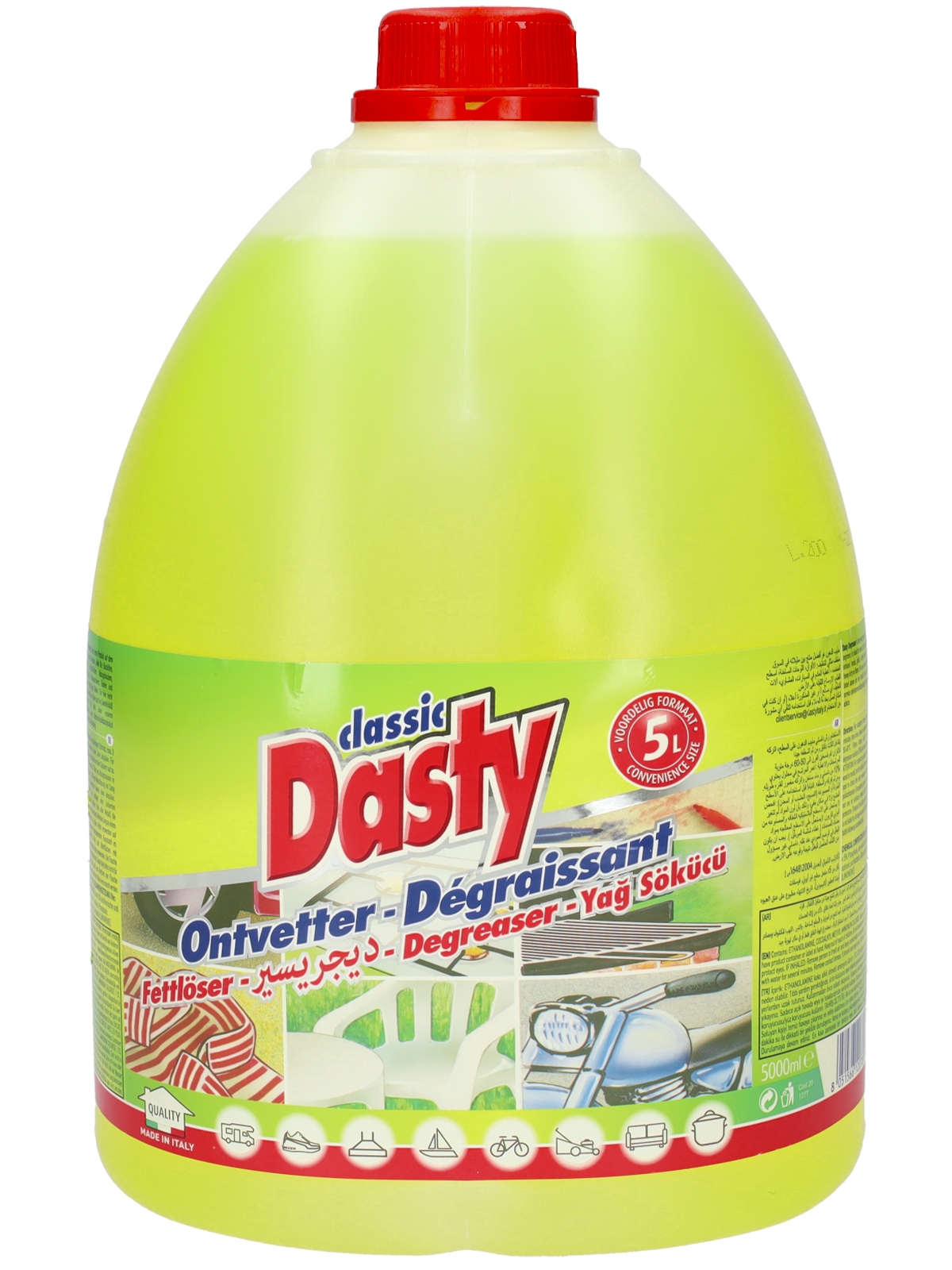 Dasty dégraissant classic - 5 litres - Wibra Belgique - Vous faites ça ...