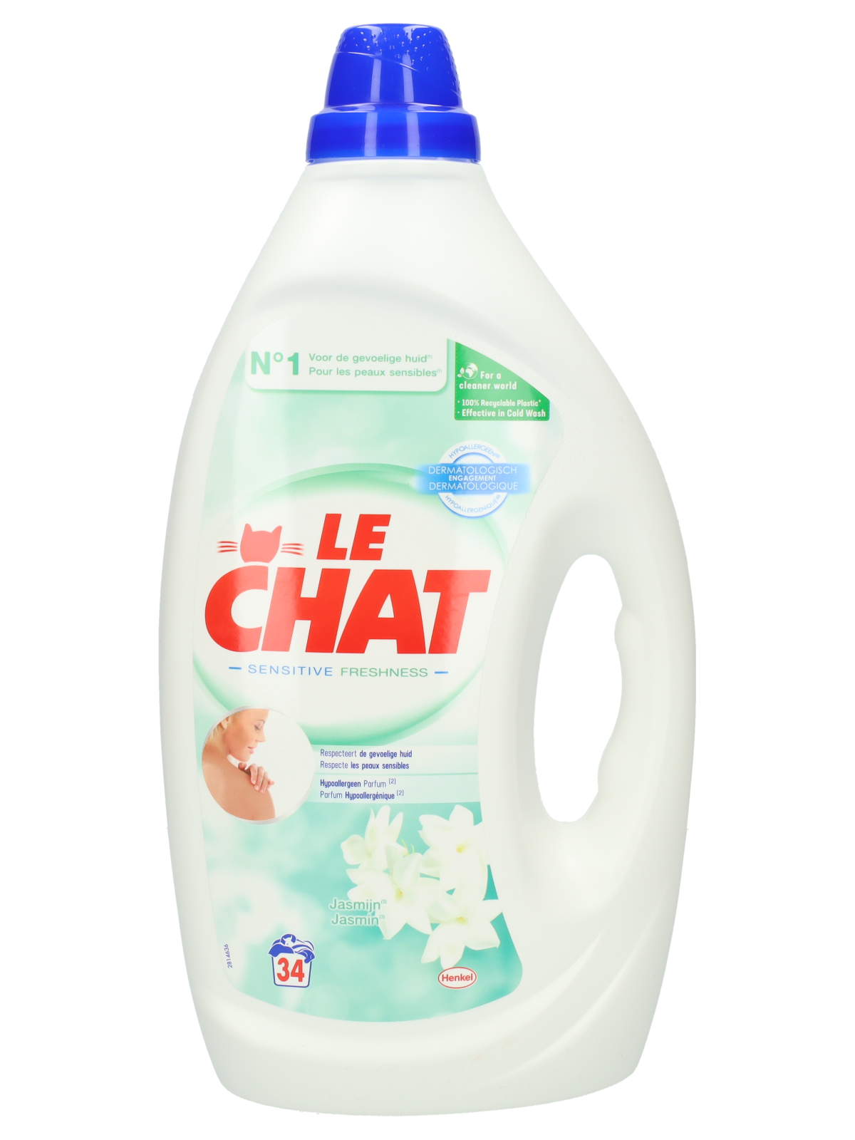 Lessive liquide Le Chat sensitive - Wibra Belgique - Vous faites ça bien.