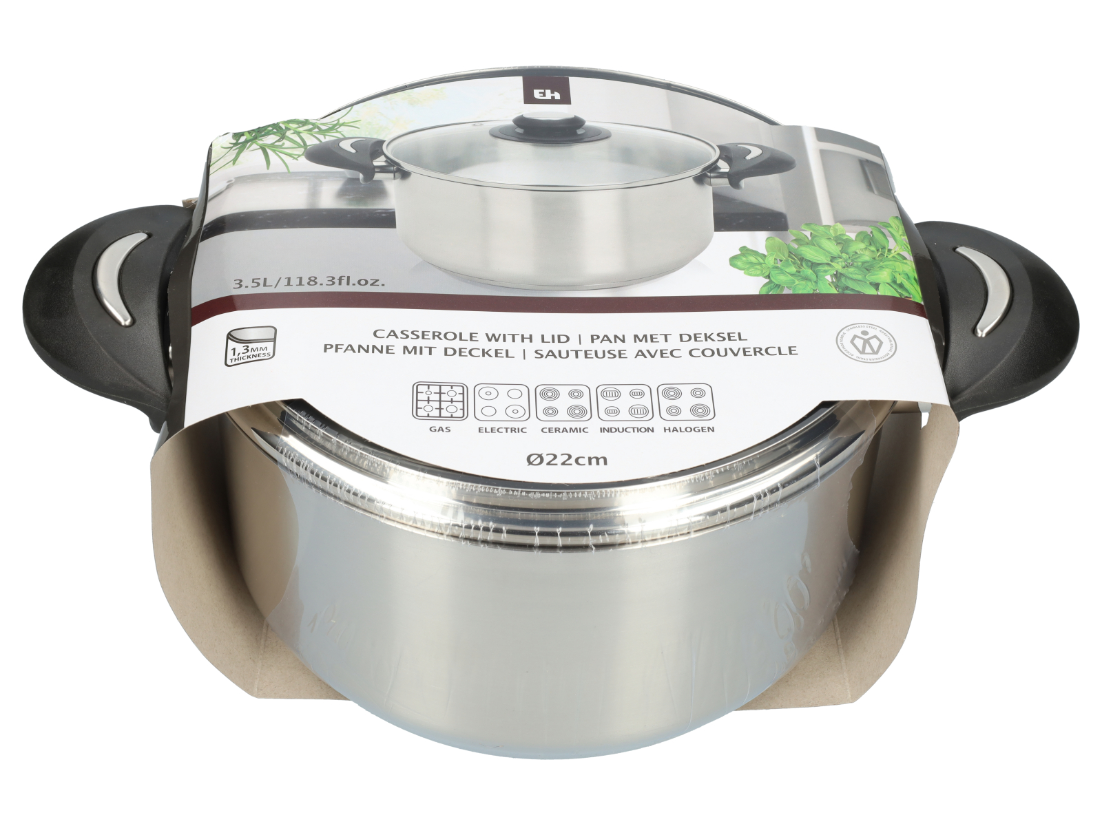 Kookpan RVS Ø 22 cm kopen? - Wibra België - Dat doe je goed.